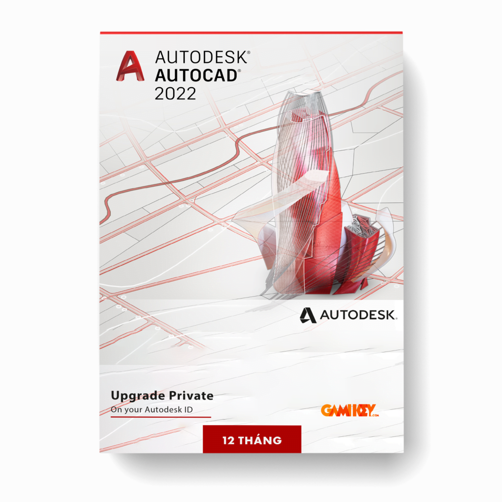 AutoCad 2022 | 12 tháng - Gamikey