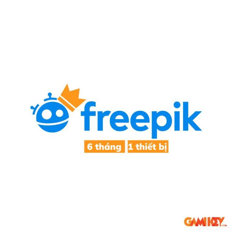 Mua tài khoản Freepik Premium 459K/6 Tháng - Gamikey