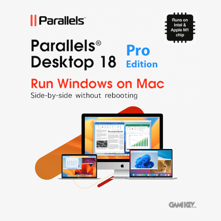 Nâng cấp Parallels Desktop 18 Pro Edition 1 năm - Gamikey