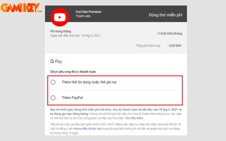 Hướng dẫn cách nhận miễn phí Youtube Premium tại Việt Nam