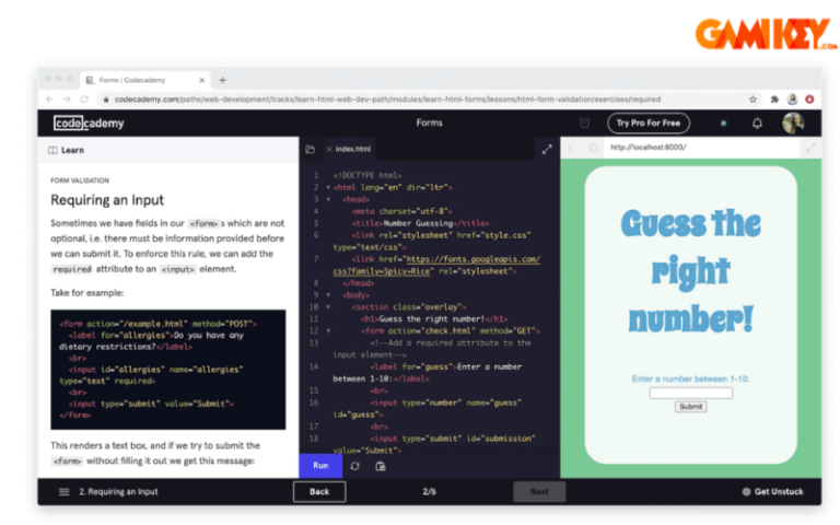 Mua tài khoản Codecademy Pro giá rẻ - 350K/Năm - Gamikey