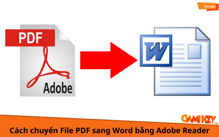 Hướng dẫn cách chuyển File PDF sang Word bằng Adobe Reader