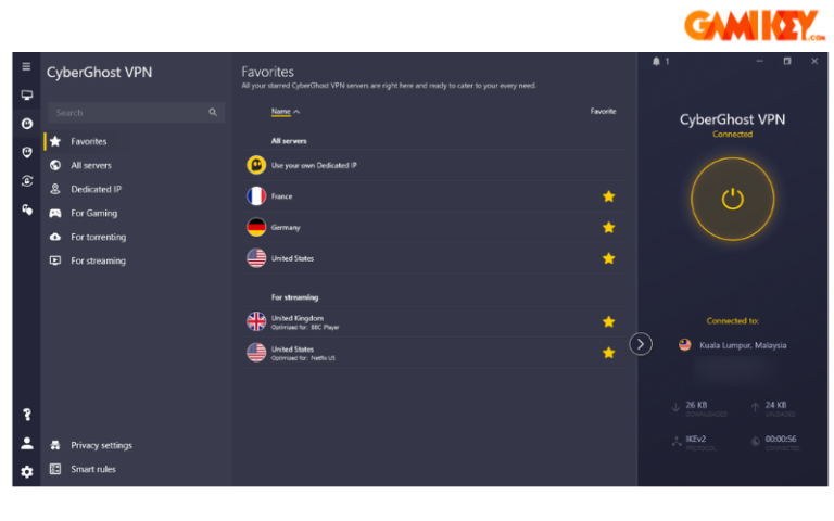 Khám phá top VPN miễn phí cho Android, IOS, PC - Gamikey