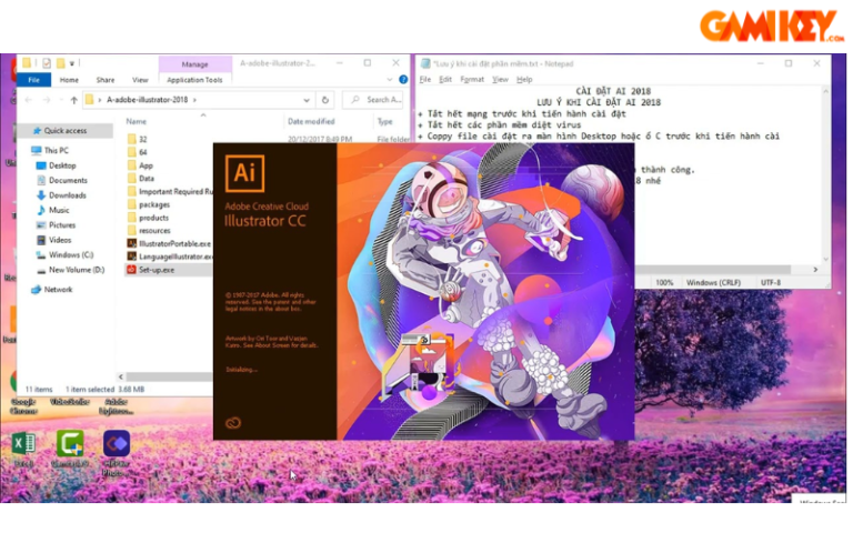 Hướng dẫn cách sử dụng Adobe Illustrator CC 2018 chi tiết - Gamikey