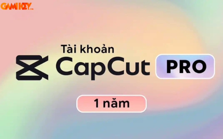 Mua tài khoản Capcut Pro 12 tháng giá rẻ - Gamikey