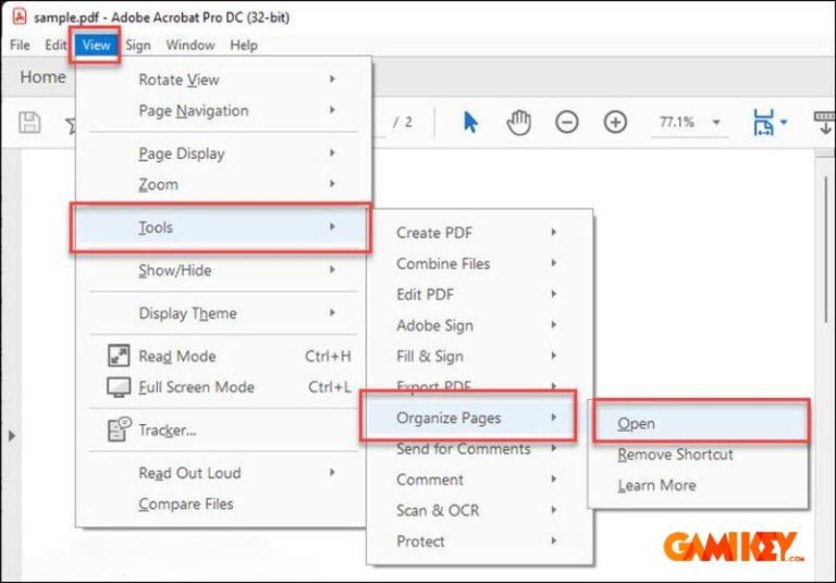 Hướng dẫn cách tách file PDF bằng Adobe Acrobat siêu đơn giản - Gamikey