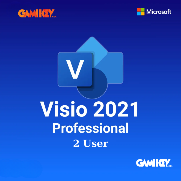 Visio Professional 2021 Two Users - Gamikey