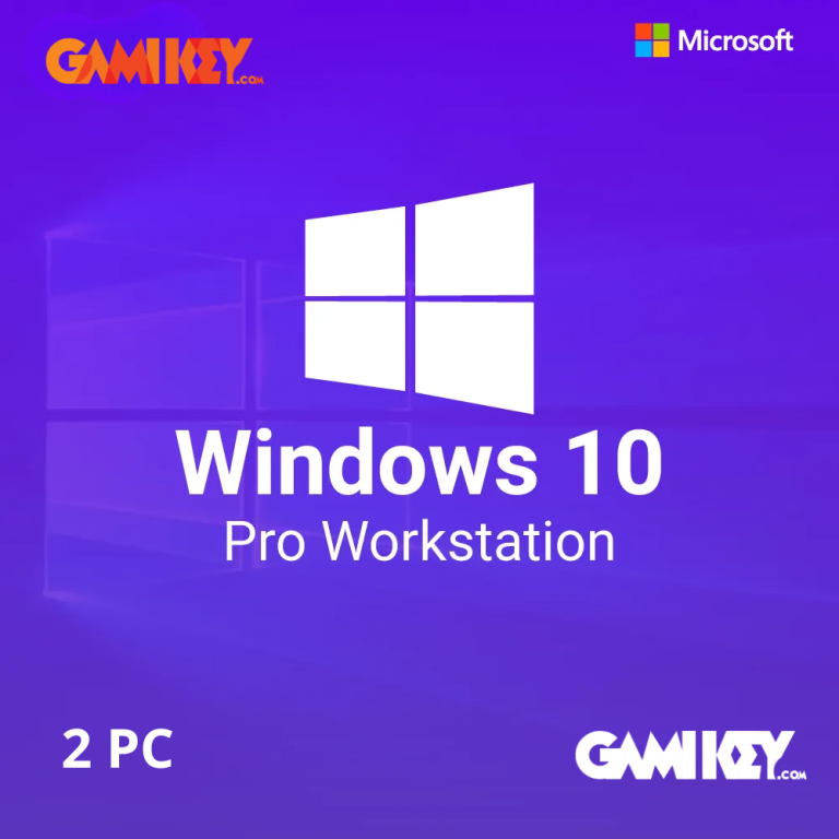 Windows 10 Pro Workstation Two User - Gamikey
