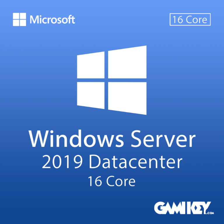 Windows Server 2019 Datacenter 16 Core - Gamikey