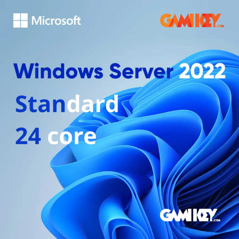 Windows Server 2022 Standard 24 Core MAK 100 User - Gamikey